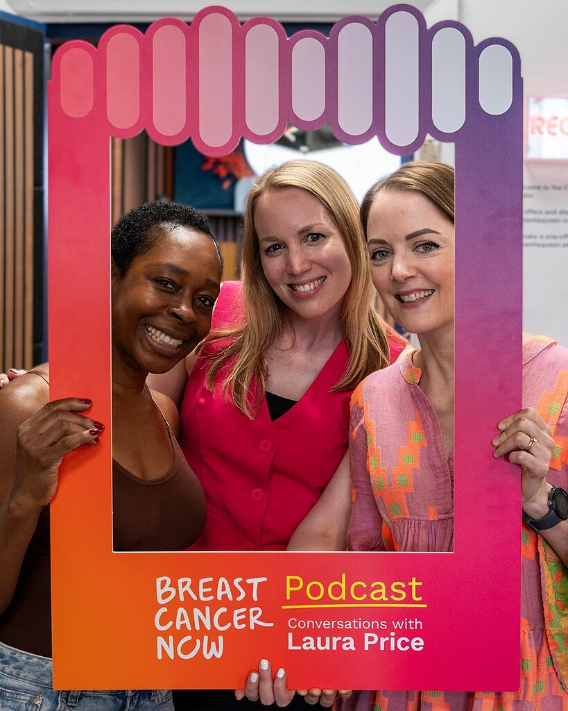 Faye and Rebecca on The Show by Breast Cancer Now - Chat and ...